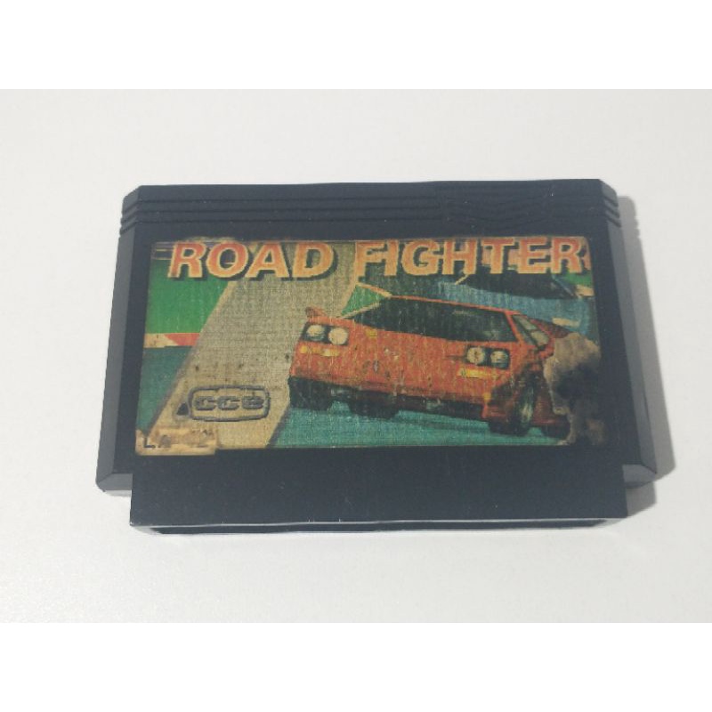 Cartucho 60 pinos padrão Nintendinho CCE - Road Fighter | Shopee Brasil