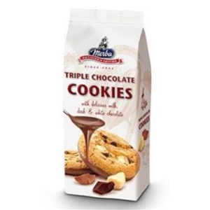 Cookie Holandês Merba Triple Chocolate 200 G | Shopee Brasil