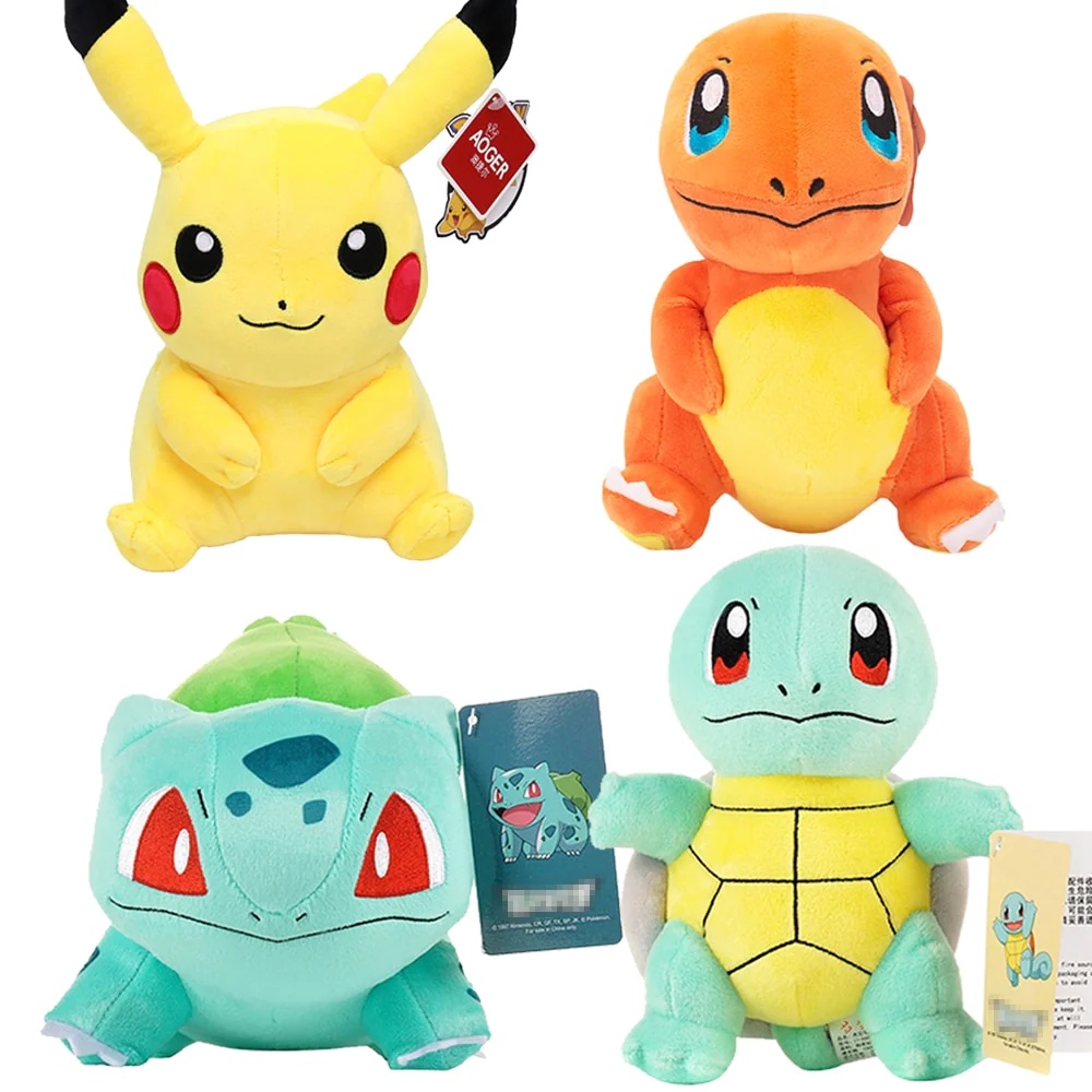 Pelúcias Pokémon 22 cm. | Shopee Brasil