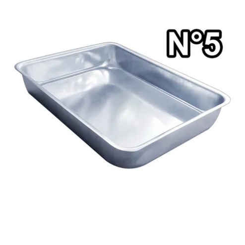 Assadeira Grande Quadrada Forma De Bolo Retangular (1 Peça) Extra ...