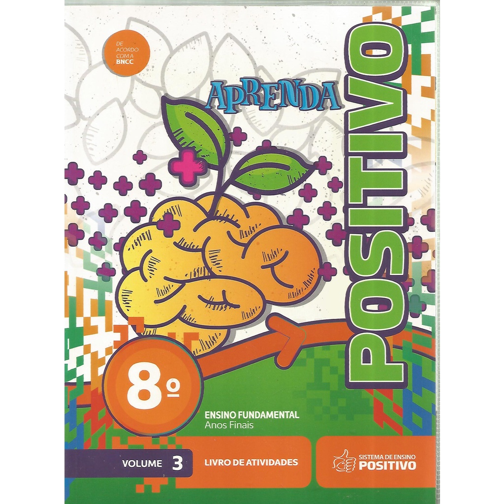 Livro: positivo Livro de Atividades - 8 Ano - Volume 3 | Shopee Brasil