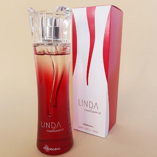 Perfume LINDA RADIANCE 100ml Boticário Novo/Lacrado Descontinuado ...