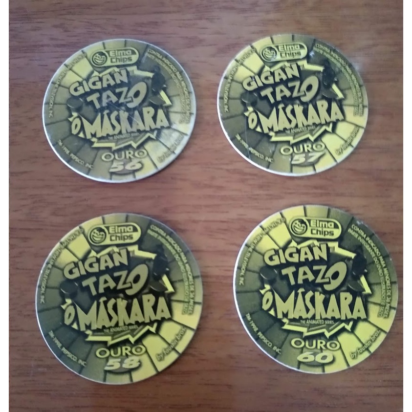 Gigan Tazo Ouro - O Máskara - Elma Chips - Cards Avulsos | Shopee Brasil