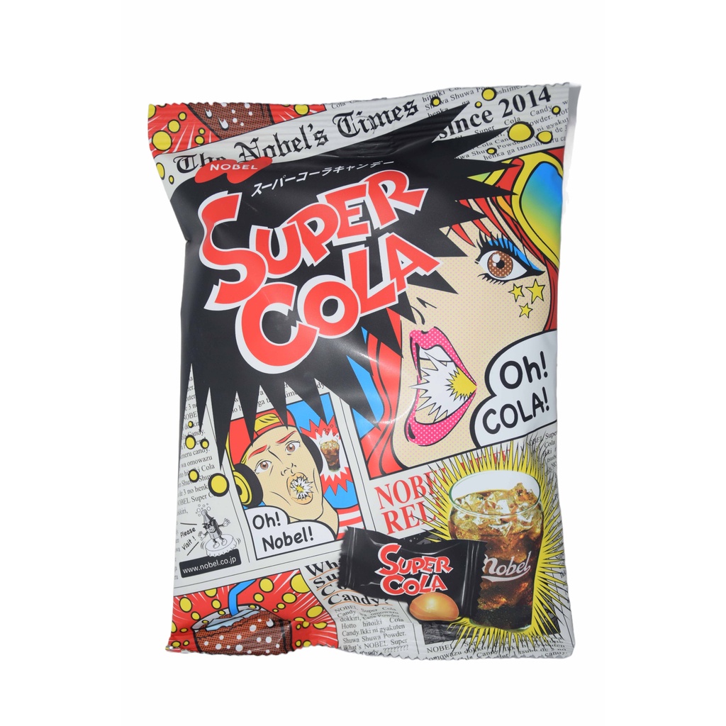 Bala Super Cola Ácida Nobel - Importado do Japão - | Shopee Brasil