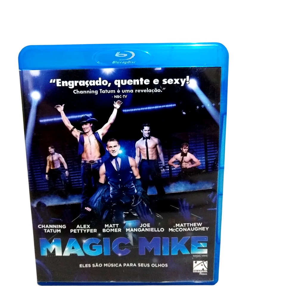 Filme Blu-Ray Magic Mike com Channing Tatum e Matthew Mcconaughey ...