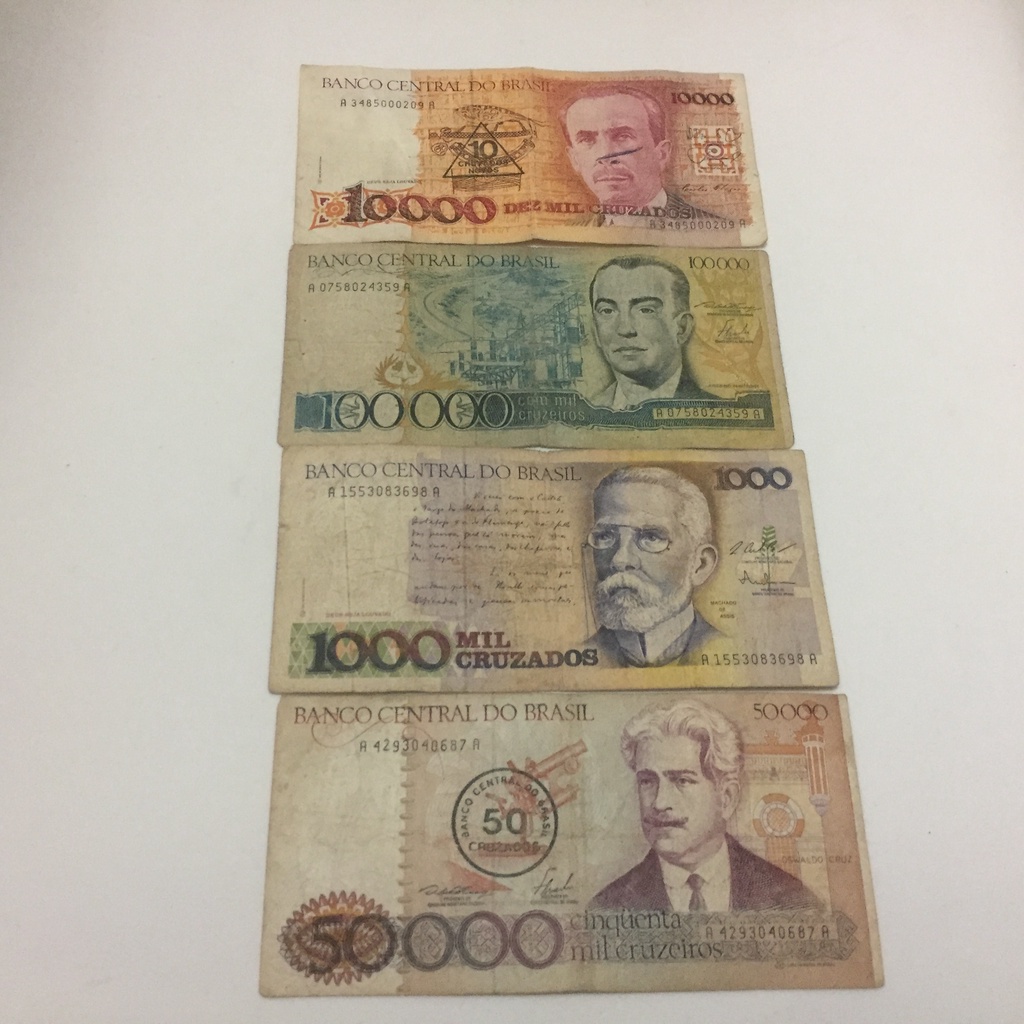 Notas Antigas do Brasil - Para Colecionador | Shopee Brasil