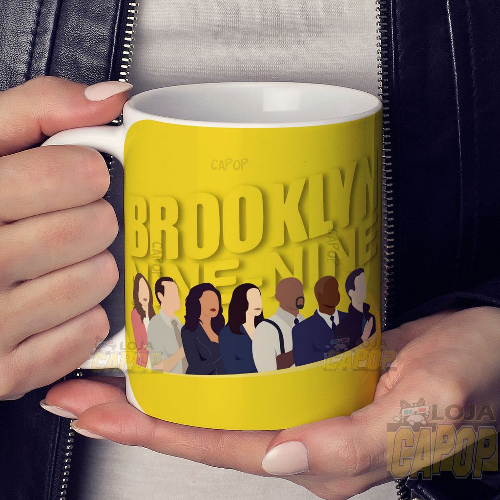 Caneca Serie - Brooklyn Nine Nine B99 99 - Estampa Banner | Shopee Brasil