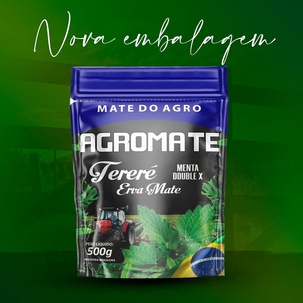 Erva Mate Tereré Agromate | Shopee Brasil