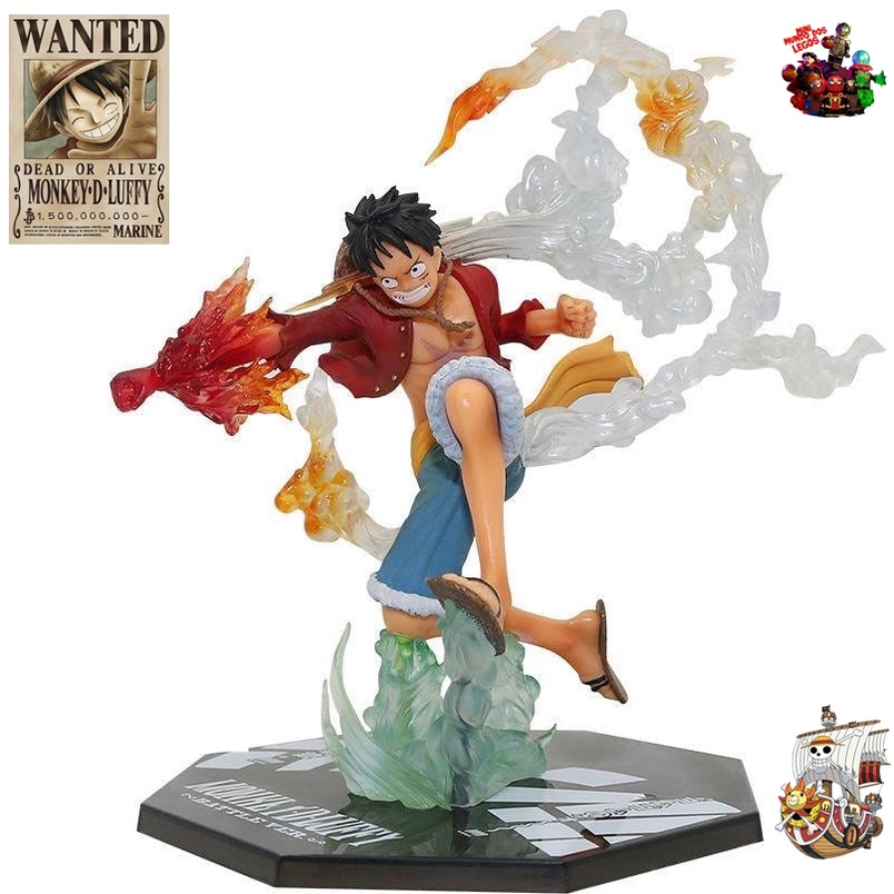 Monkey D Luffy Figure Action One Piece Miniatura 17cm Sem Caixa Pvc ...