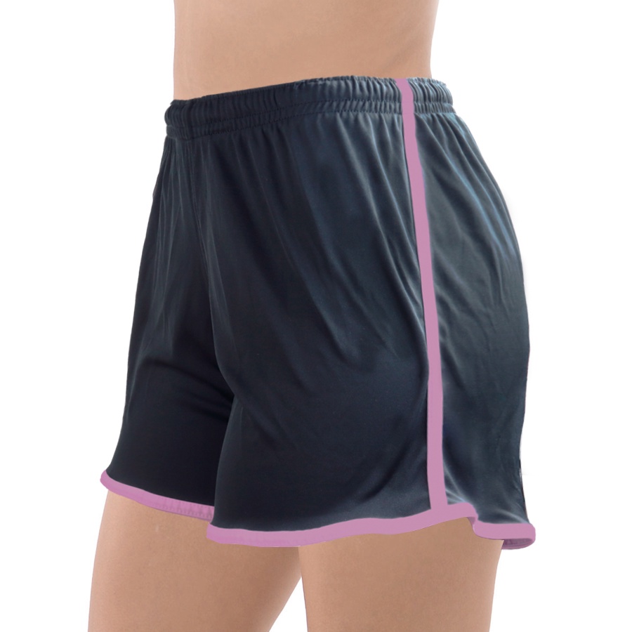 Short Calção Feminino Poliéster Futebol Ciclismo Corrida Academia Casa ...