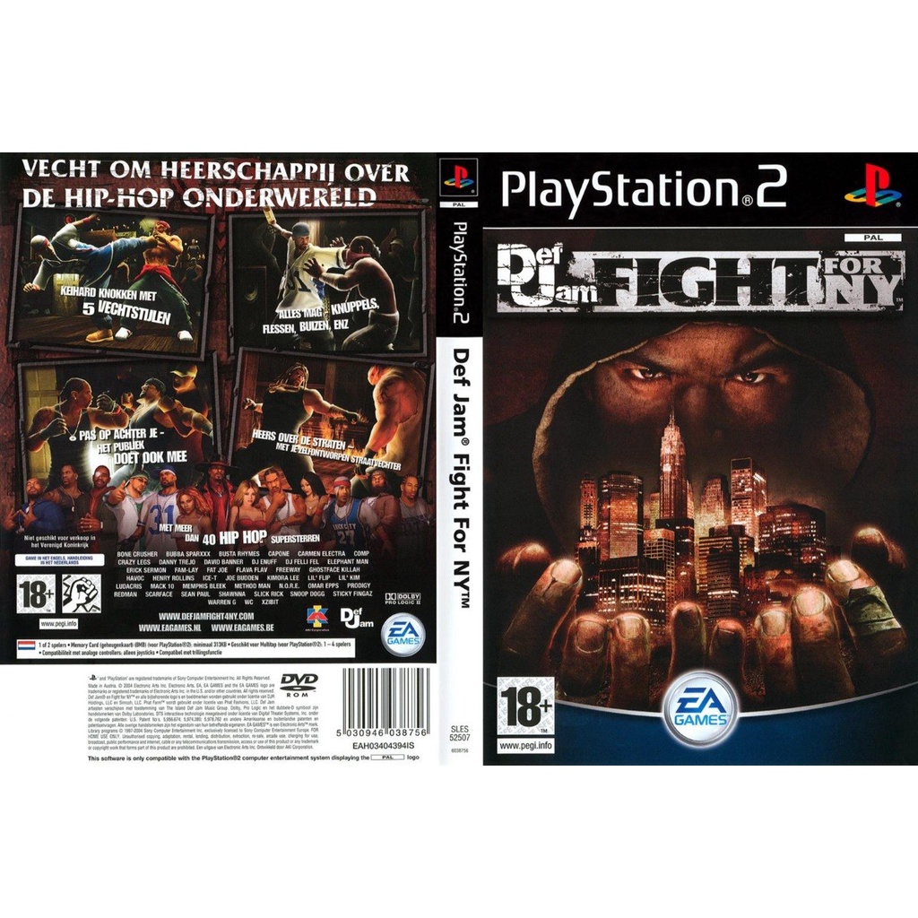 Jogo Def Jam: Fight for NY ps2 | Shopee Brasil