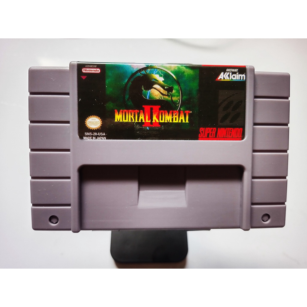 Mortal Kombat 2 Super Nintendo | Shopee Brasil
