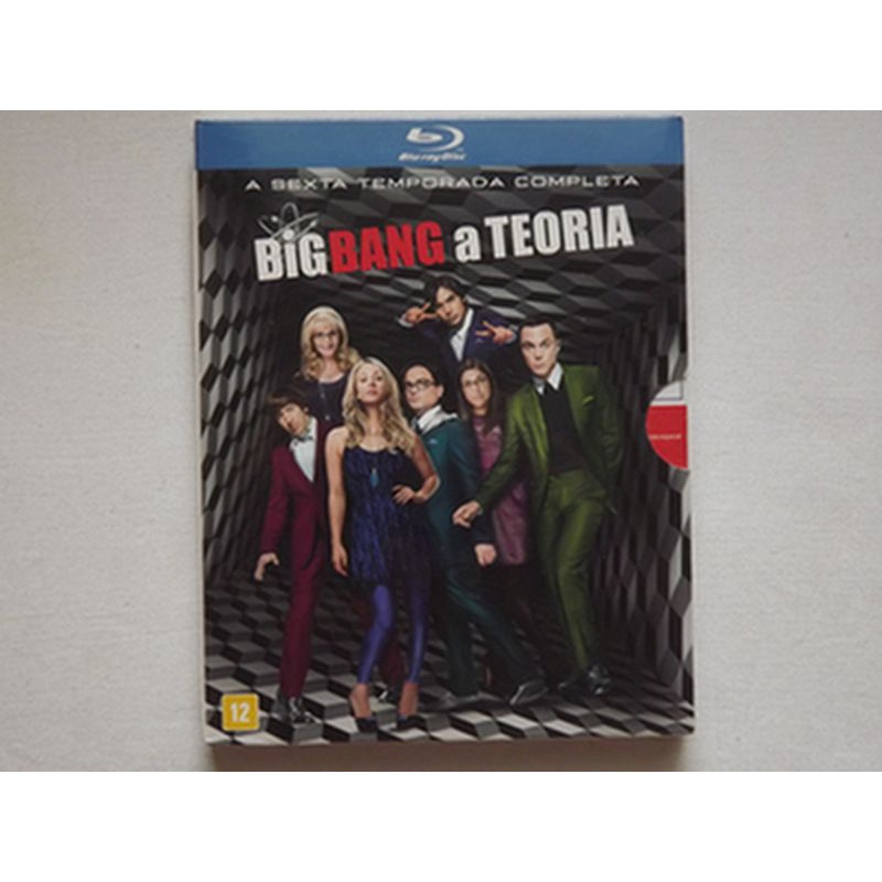 Blu-ray Big Bang A Teoria 6ª Temporada Completa - Novo - Original ...