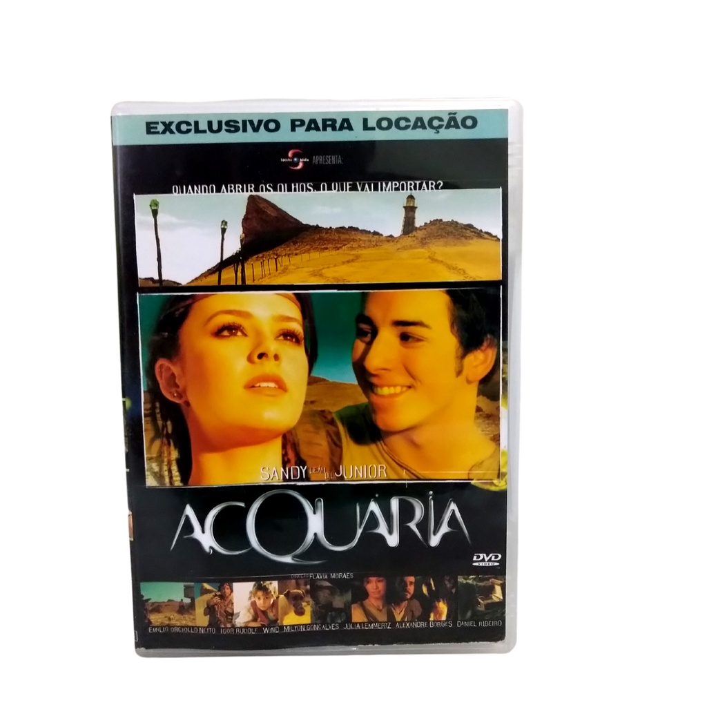 Filme Dvd Acquaria com sandy e Junior | Shopee Brasil