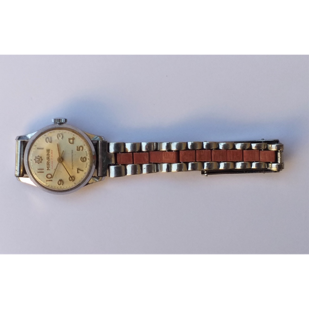AN1215= ANTIGO RELOGIO MIRVAINE DETALHES ABAIXO | Shopee Brasil