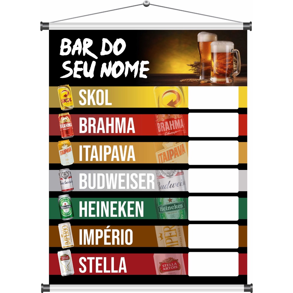 banner adega cervejas mod169 | Shopee Brasil