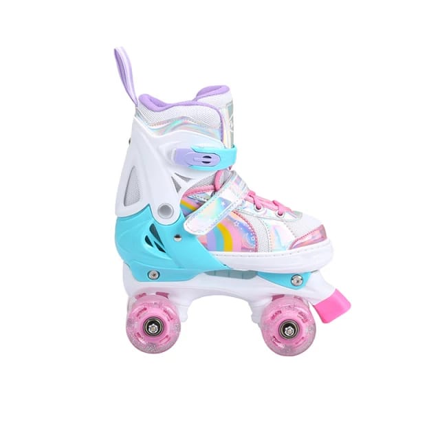Patins Quad Tam./ajustável Rodinhas Led Colorido | Shopee Brasil