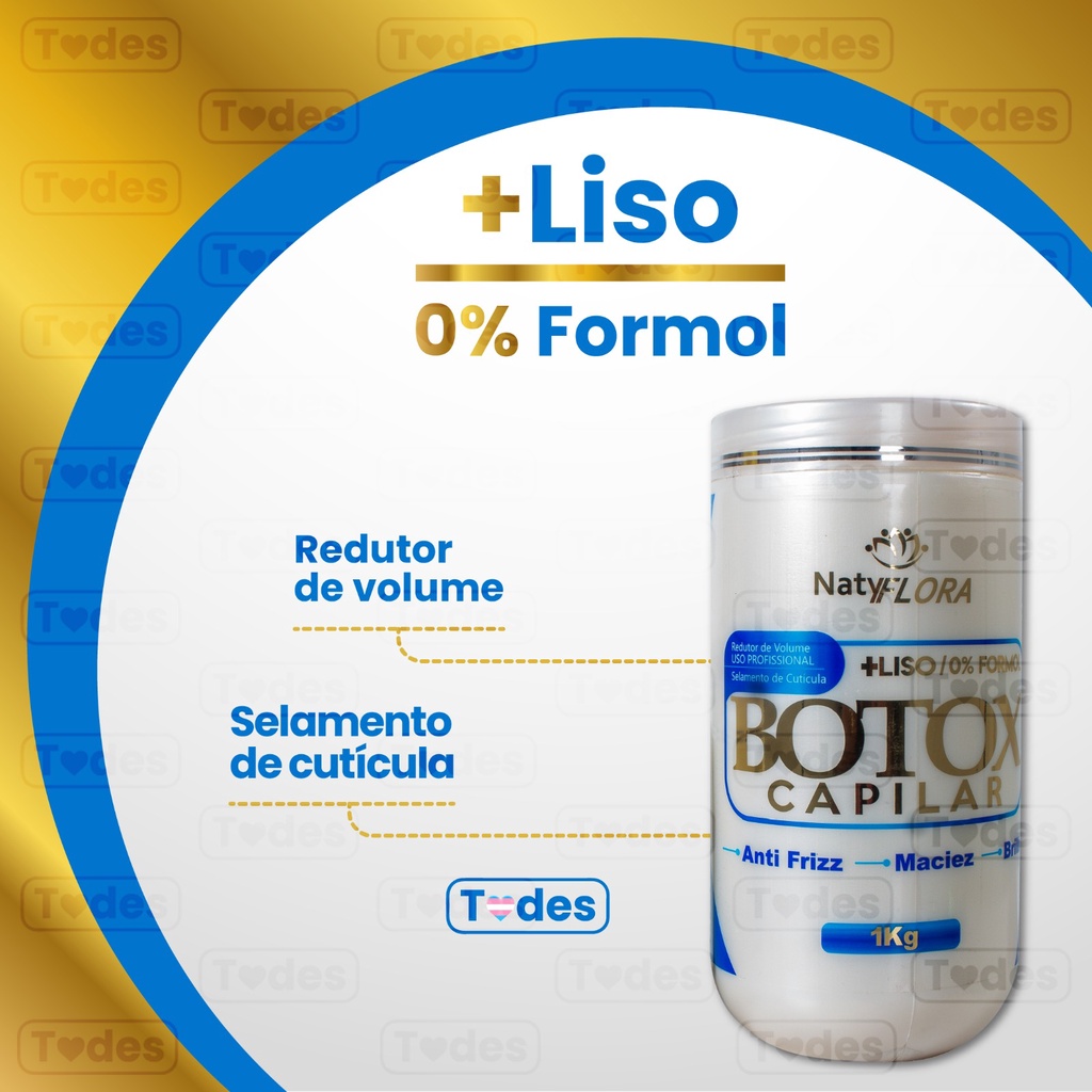 Mascara capilar BOTOX 1L natyflora | Shopee Brasil