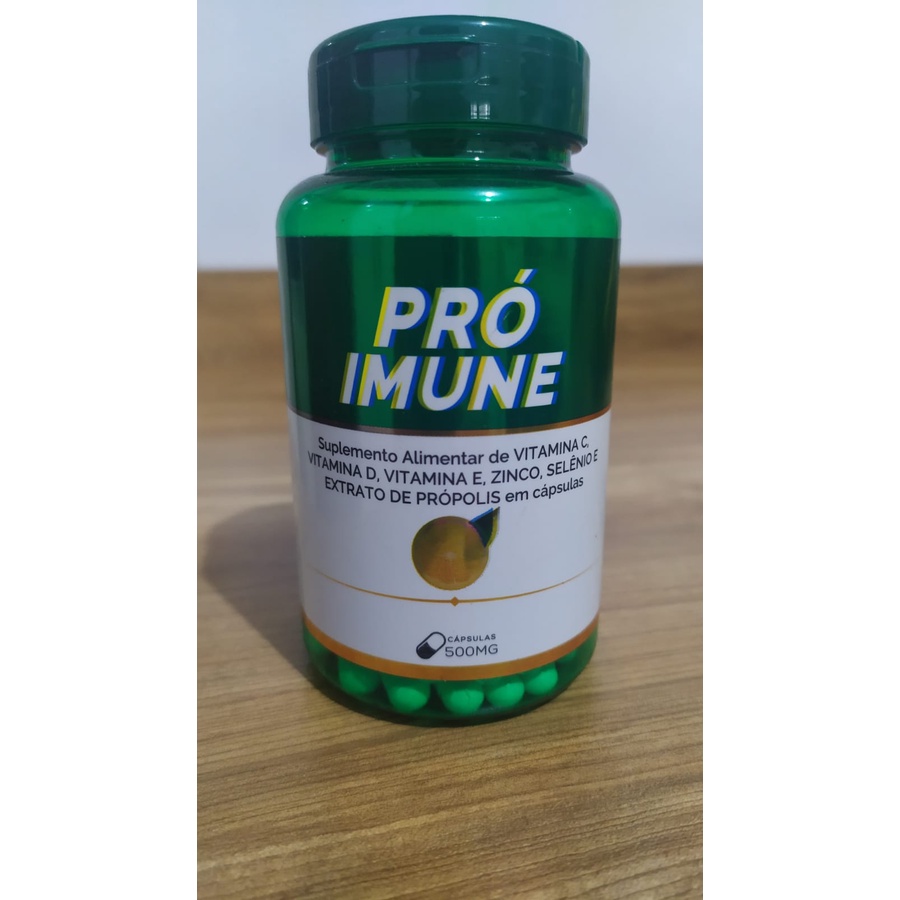 Pro Imune 500mg 100 Capsulas Bio Vittas | Shopee Brasil