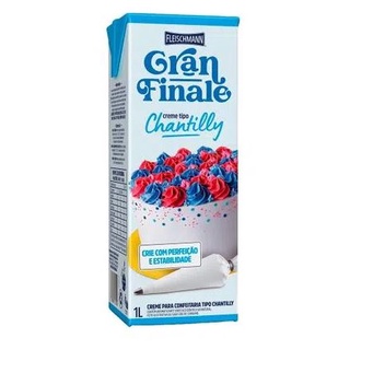 Chantilly Gran Finale 1Lt Fleishmann | Shopee Brasil
