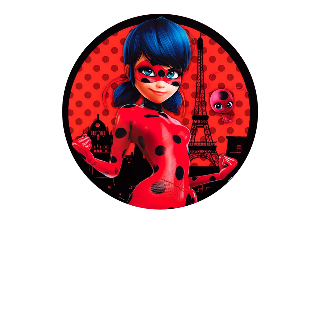 Painel Redondo Lady Bug Para Decoração De Festa 1,50m | Shopee Brasil