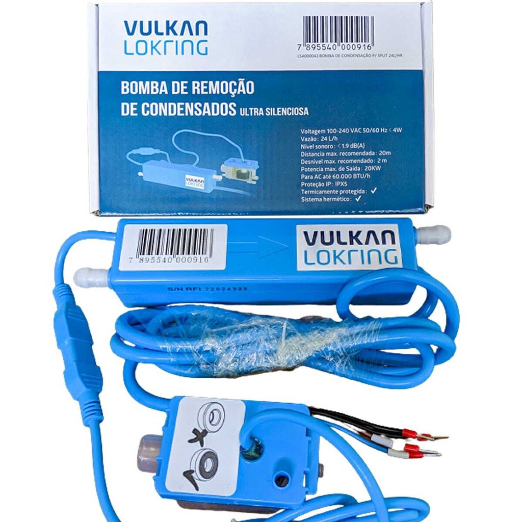Bomba de Dreno para ar condicionado 24l/h para equipamento de até 60. ...