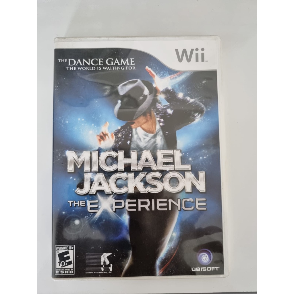 MICHAEL JACKSON THE EXPERIENCE NITENDO WII (MÍDIA FISICA COMPLETA ...