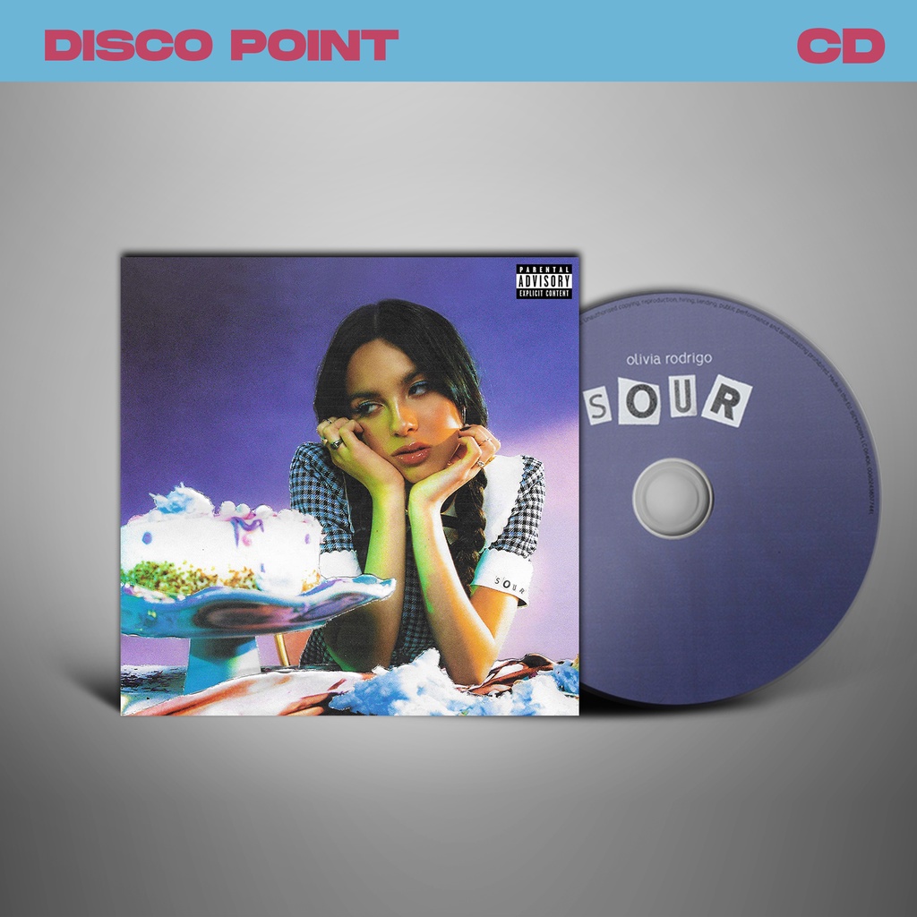 Cd Olivia Rodrigo / Sour / Intl Limited Edition | Shopee Brasil