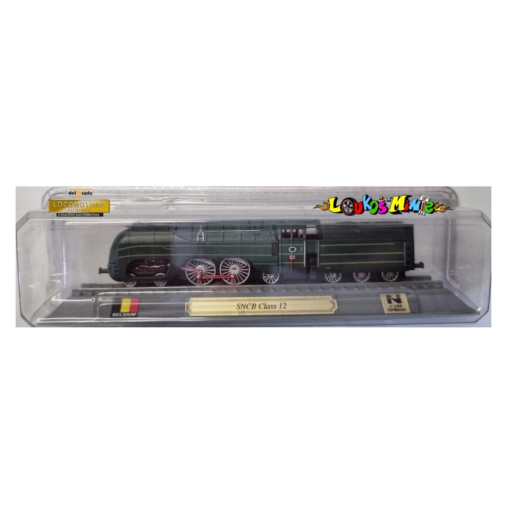 Locomotivas Do Mundo SNCB Class 12 Belgium Lacrado | Shopee Brasil
