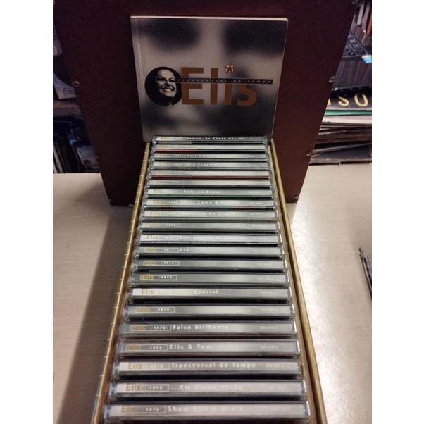 Box Cd Elis transversal do tempo | Shopee Brasil