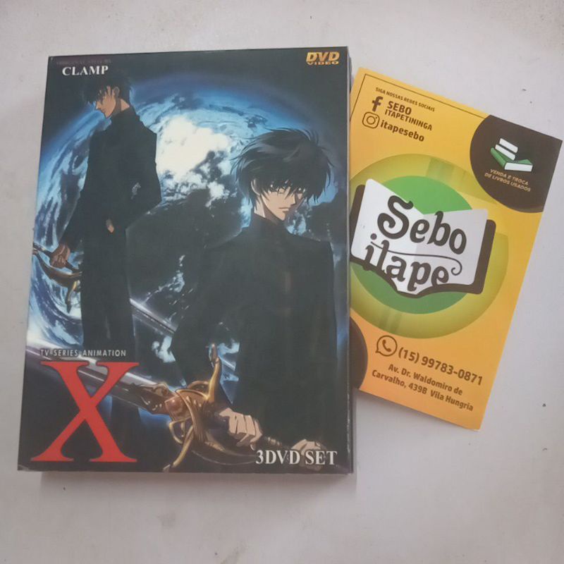 DVD TV SERIES ANIMATION X - 3 DVD SET | Shopee Brasil