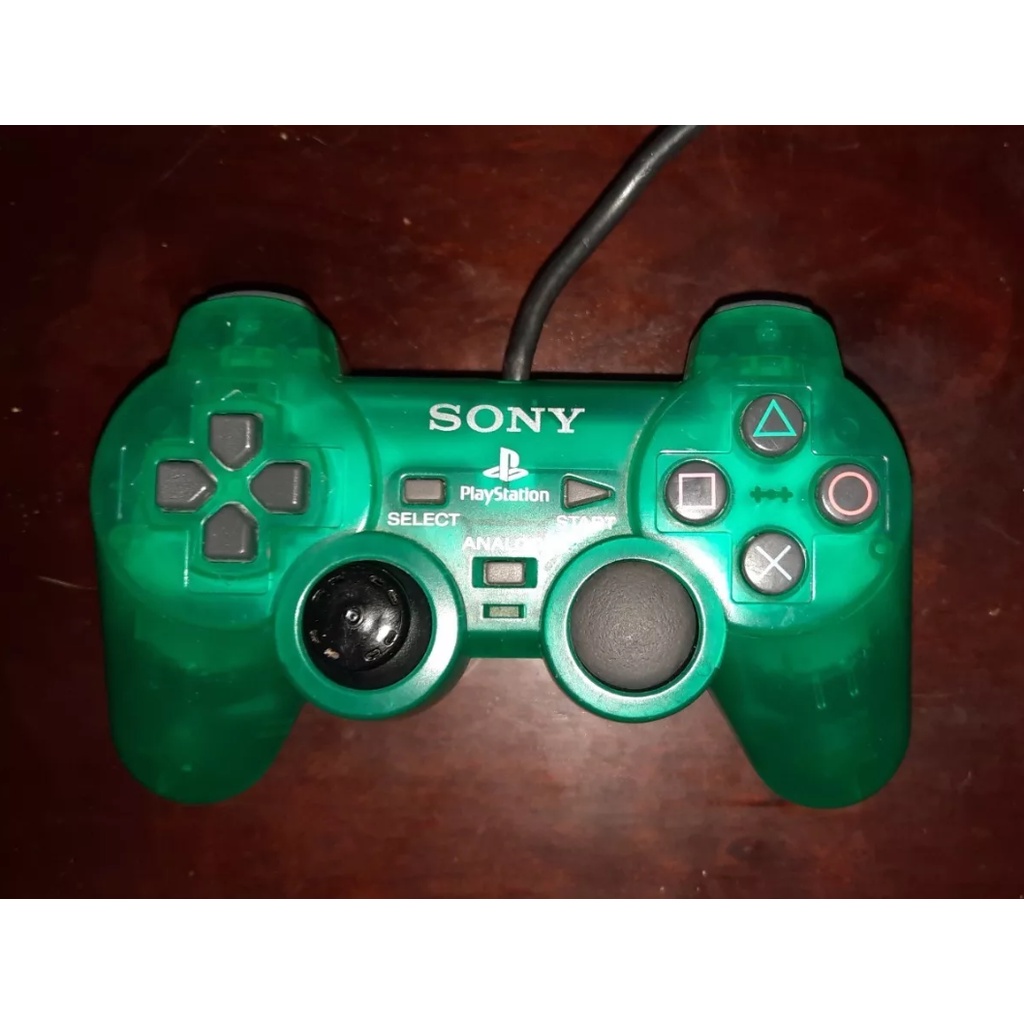 Playstation Dualshock 2 Emerald Green Original | Shopee Brasil
