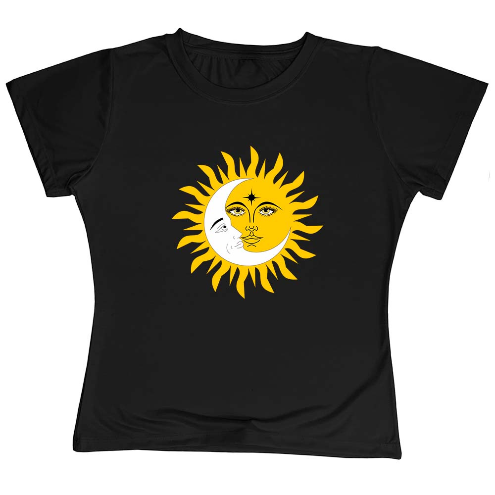 Camiseta Sol e Lua | Shopee Brasil