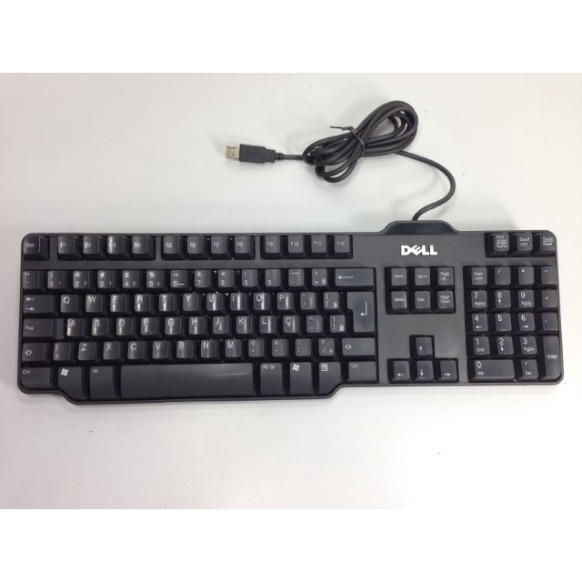 Teclado Dell Modelo Rt7d50 Usb Abnt2 (português) Ç Cz | Shopee Brasil