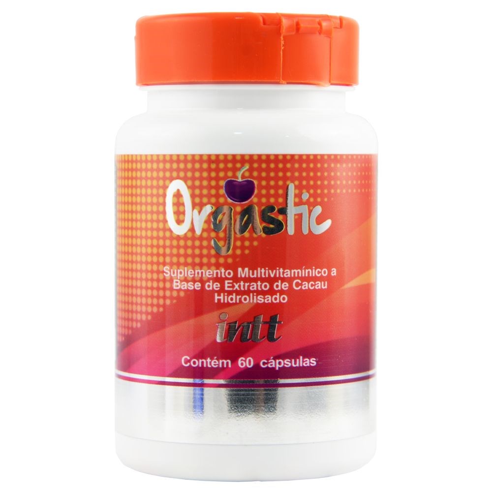Suplemento multivitamínico Orgastic com 60 cápsulas - Intt | Shopee Brasil