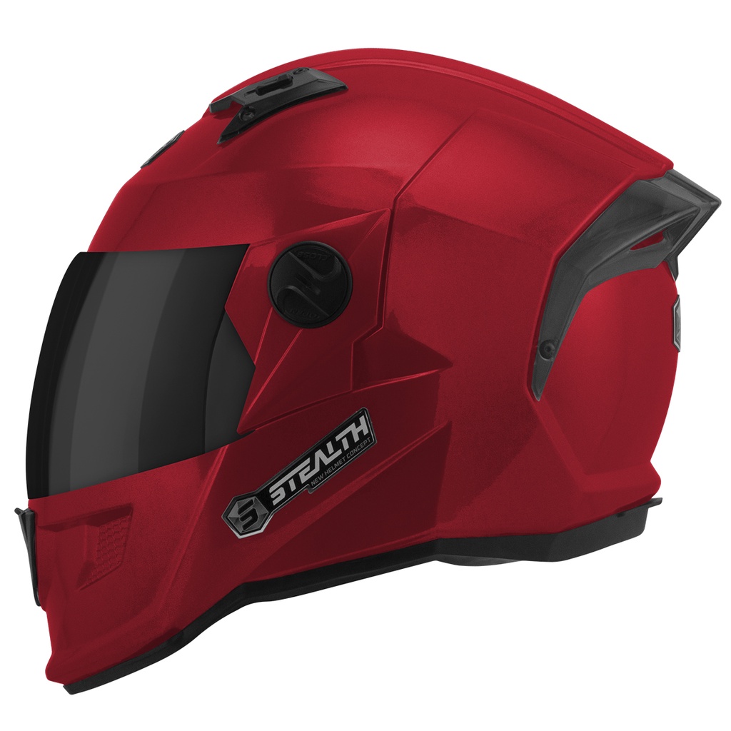 Capacete Moto Fechado Integral Pro Tork Stealth Solid Brilhante ... Capacete Moto Fechado Integral Pro Tork Stealth Solid Brilhante ...