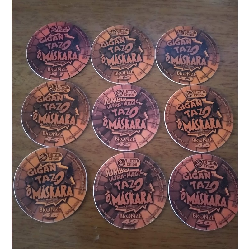 Gigan Tazo Bronze - O Máskara - Elma Chips - Cards Avulsos | Shopee Brasil