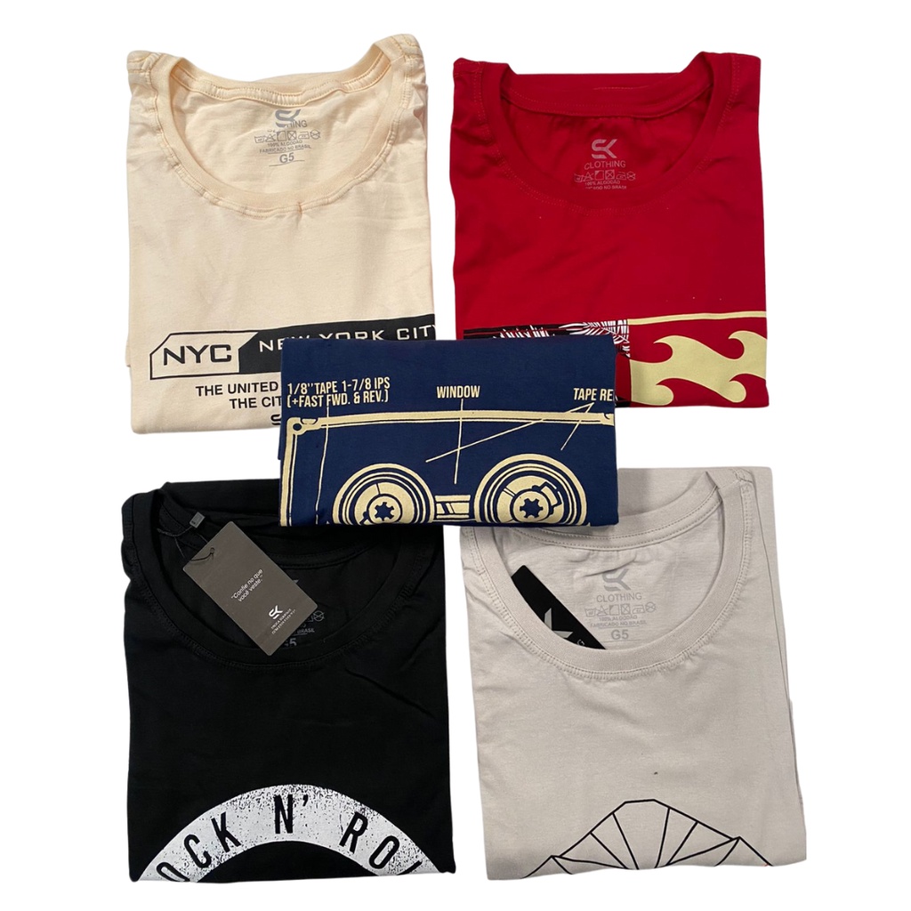 Kit 4 camisas Plus Size P ao G6 MDX Clothing | Shopee Brasil