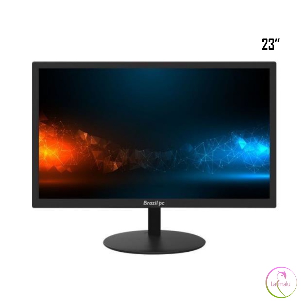 Monitor LED 23" Polegadas BRAZIL-PC 23W-FHD | Shopee Brasil