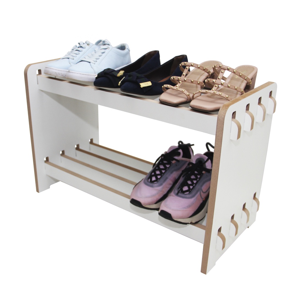 Organizador, Sapato, Sapateira Hall De Entrada, Sala, Quarto, 6 Pares ...