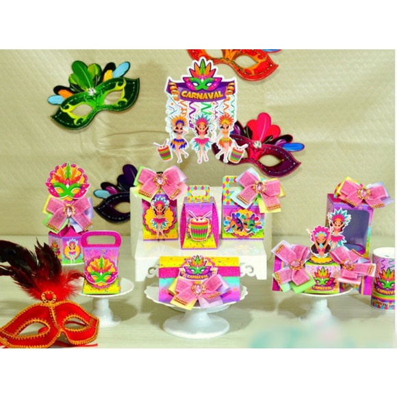 kit 15 caixas Carnaval | Shopee Brasil