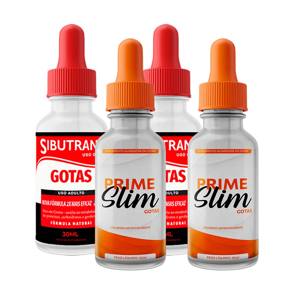 Sibutran2 Gotas + Prime Slim Gotas Suplemento Termogênico - 30ml | Shopee Brasil
