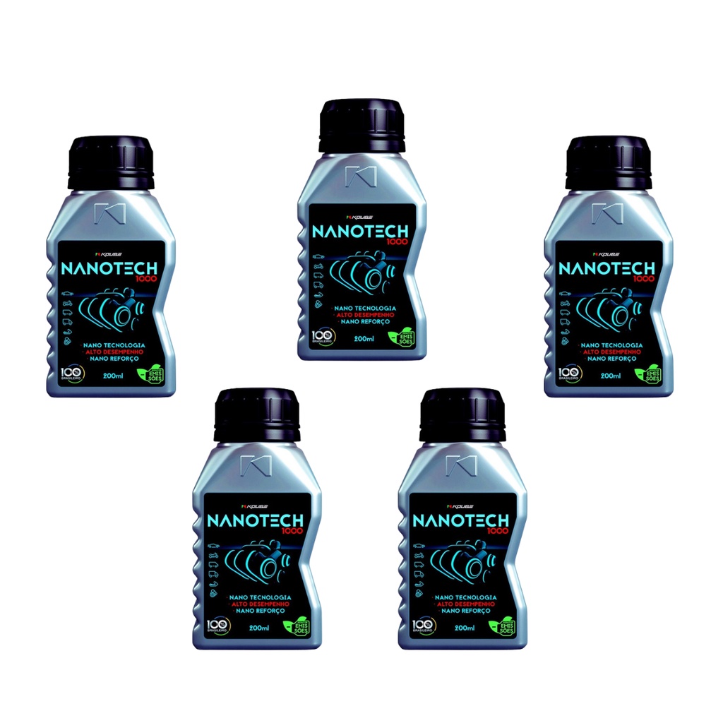 5 Nanotech 1000 Condicionador De Metais Motor Koube | Shopee Brasil