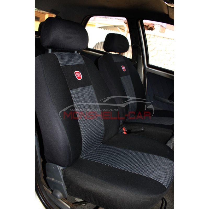Conjunto Para Capas de Banco Automotivo em Tecido Original Fiat Uno ...