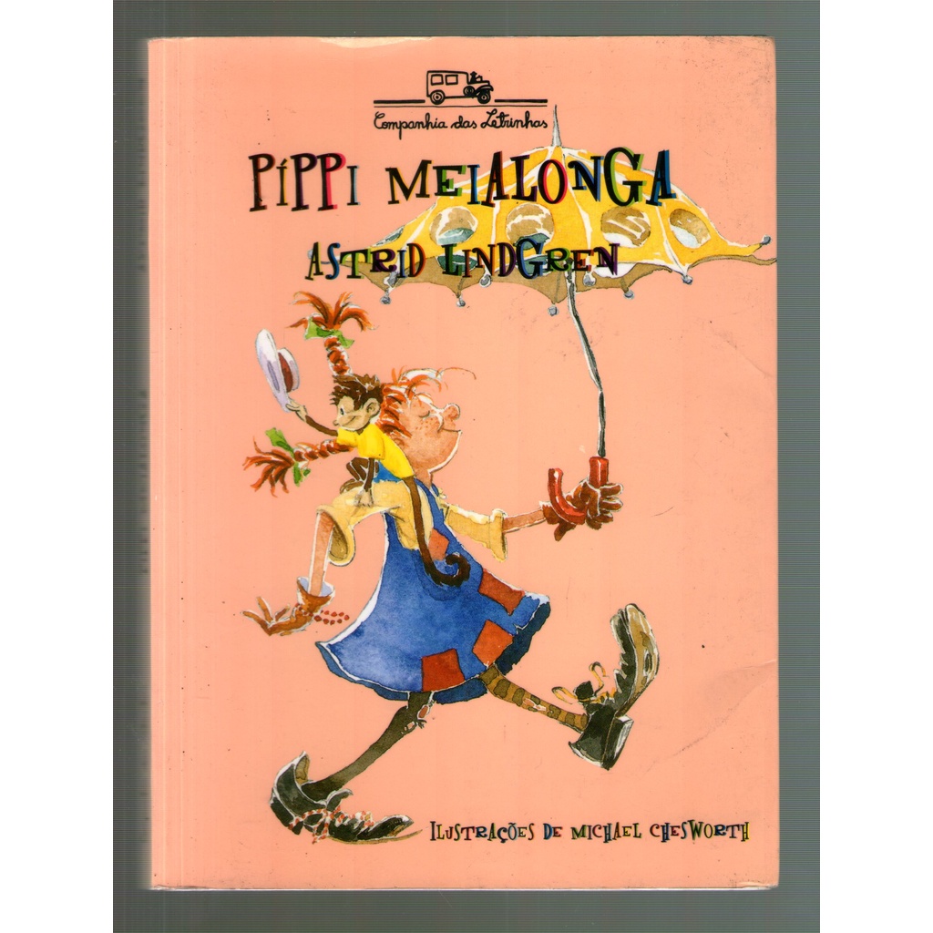 Livro: Píppi Meialonga - Astrid Lindgren | Shopee Brasil