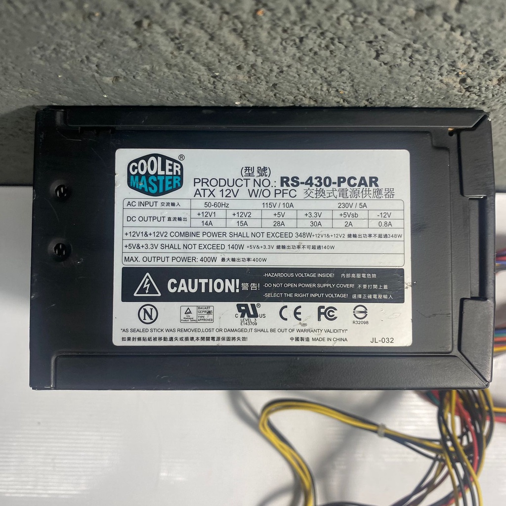 Fonte Real Cooler Master Modelo: Rs-430-pcar 400w 24pinos Sata ATX ...