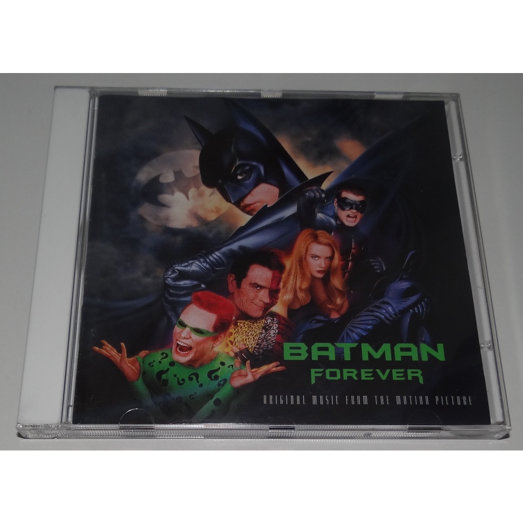 CD Batman Forever - Music From The Motion Picture (Original/Importado) | Shopee Brasil