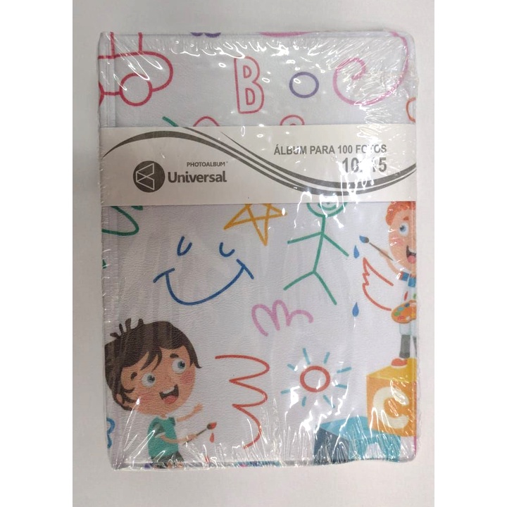Album tam. 10x15 - 100 fotos - Tema Escolar | Shopee Brasil