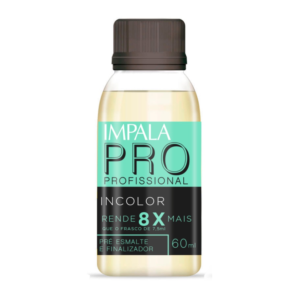 Esmalte Impala Profissional Tratamento Base Seda - 60ml | Shopee Brasil