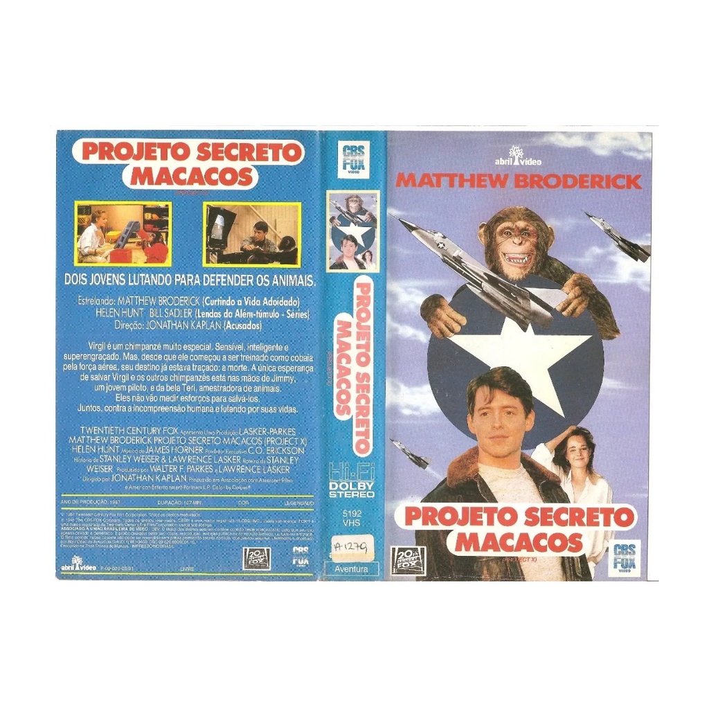 DVD Projeto Secreto Macacos - Matthew Broderick | Shopee Brasil